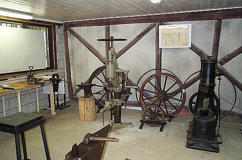 Schmiede im Nauheimer Museum