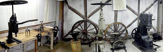 Schmiede im Nauheimer Museum